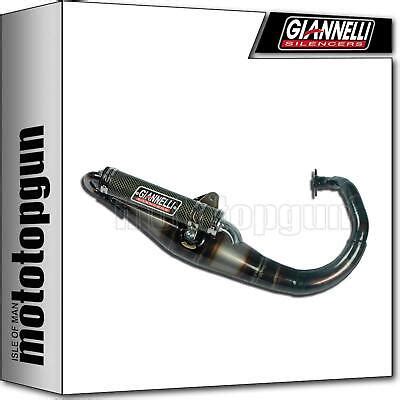 Giannelli Full Silencer Open Reverse Piaggio Nrg Mc3 Ie 2002 02 2003 03