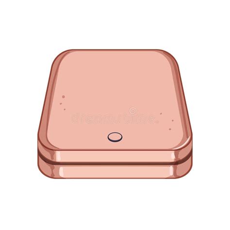 Computer Compact Photo Printer Cartoon Vector Illustration Stock Vector