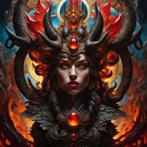 Demons Glass Collage Demonic Glass Collage An Epic Maste