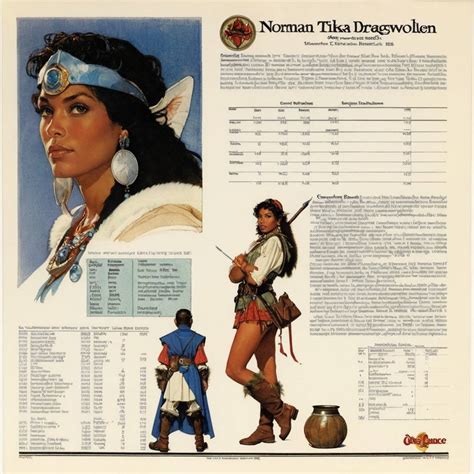 Tika Waylan Character Sheet By Norman Rockwell By Calinvisible On