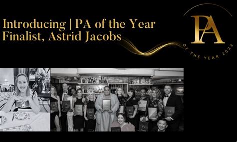 An Interview With A Pa Astrid Jacobs Pa At Astrazeneca