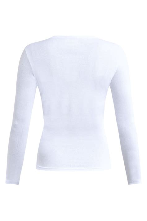 Sisters Point Bluse Eike Ls White