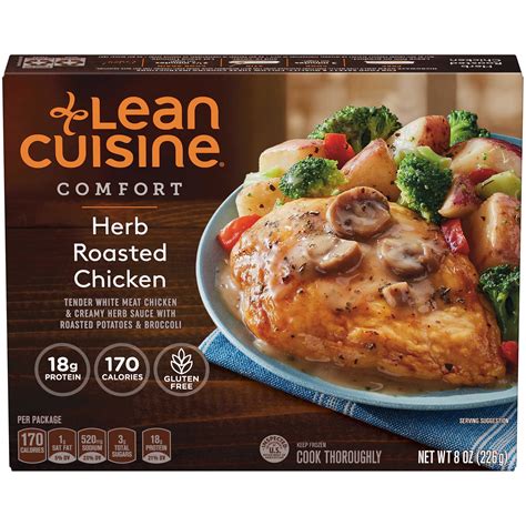 Lean Cuisine Herb Roasted Chicken Meal 8 Oz Gluten Free