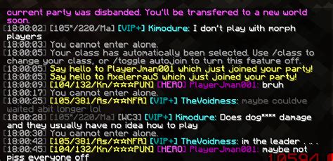 Bruh Wtf Does He Have Against Morph Players R Wynncraft