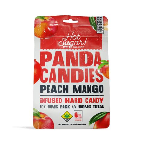 Panda Candies Peach Mango 10pk 100mg In Tacoma Zips On 6th