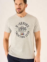 Allegro X Series Graphic T Shirt In Grey Marl Tee And Shirt Quba And Co