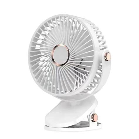 Clip On Usb Desk Fan Mini Silent Portable Fan With Clip For Office Dorm