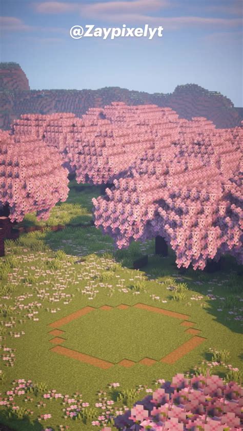 Cherry Blossom Minecraft Ideas