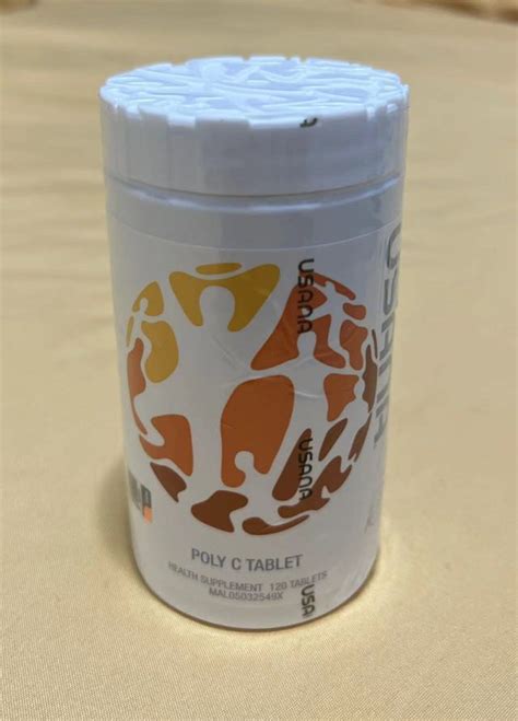 Usana Poly C Tablet Health And Nutrition Health Supplements Vitamins And Supplements On Carousell