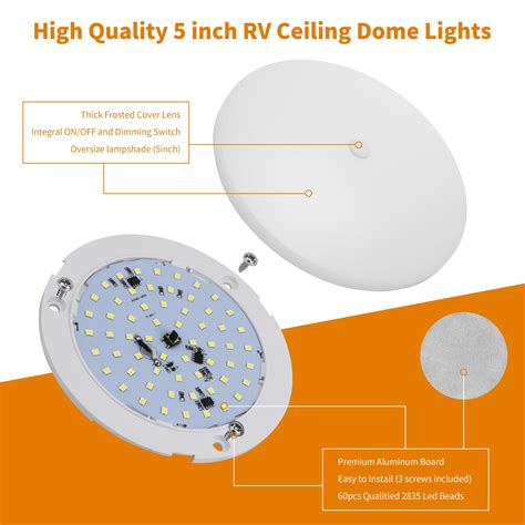 Rv Lights Interior 5 Inch Rv Led Ceiling Puck Light
