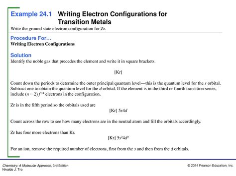 write electron configurations and count the number of 8 5 electron