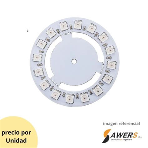 16 Bits Ws2812 5050 Rgb Ring Led Integrated Driver Module