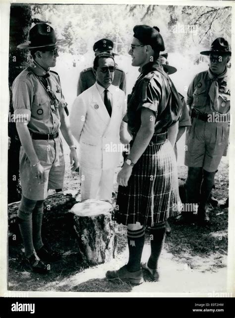 Jul 29 1960 29 7 60 Crown Prince Constantine At Scout Jamboree