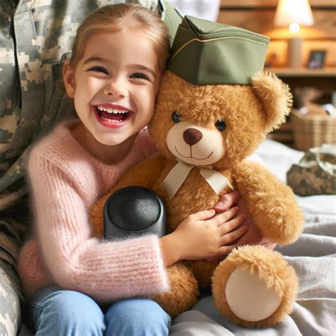 Recordable Teddy Bears Keeping Military Families Close Bearegards