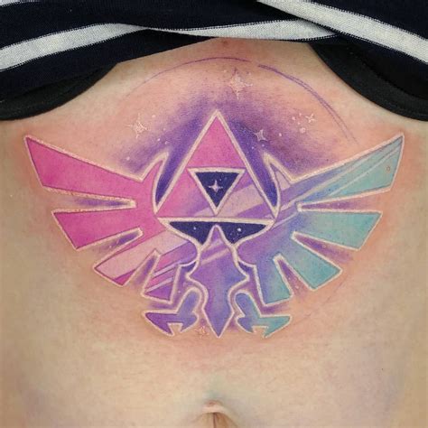 40 Zelda Triforce Tattoo Designs To Get Ink Inkmatch Zelda Tattoo