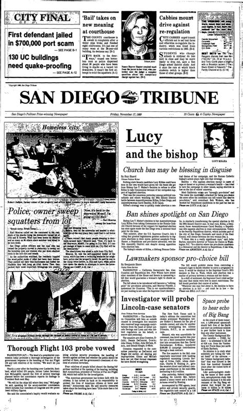 30 Years Ago Religion And Politics Clashed In San Diego San Diego