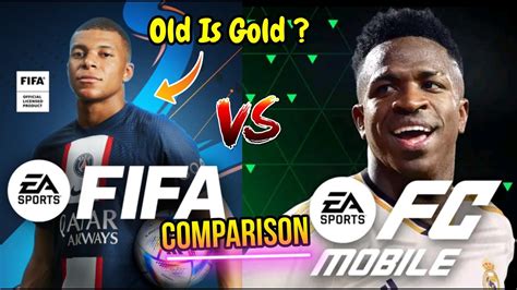 Fifa Mobile 23 Vs Ea Sports Fc Mobile Comparison Graphics Animation