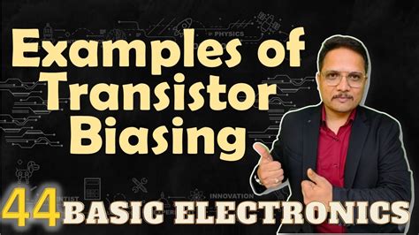 1 Solved Examples Of Transistor Biasing Fixed Bias Transistor