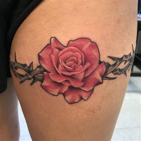 Garter Tattoo Ideas Featuring Intricate And Sexy Imagery