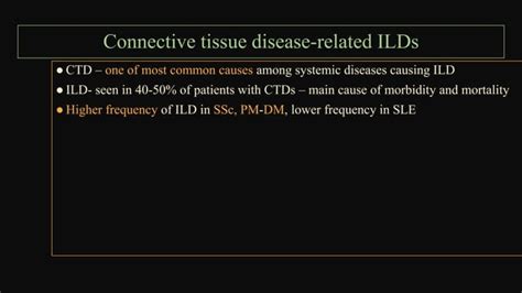 Interstitial Lung Disease Pattern Approach Mainpptx