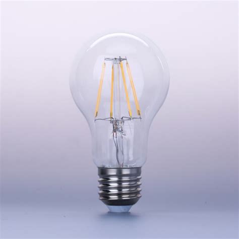 Dimmable A60 Led Filament Light E26 E27 E27 Filament 8w MINSENS LED