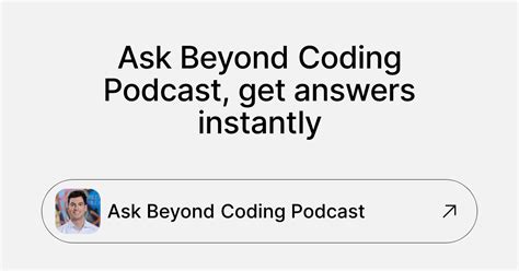Ask Beyond Coding Podcast
