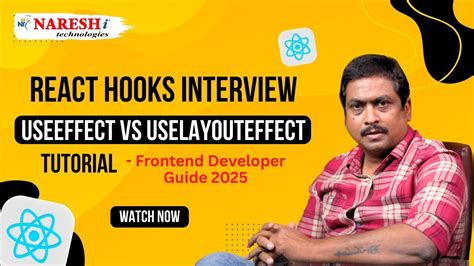React Hooks Tutorial Useeffect Vs Uselayouteffect Frontend Developer