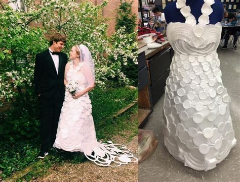 15 Strange And Outrageous Wedding Dresses Of All Time Doyouremember