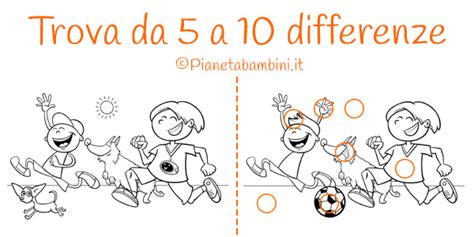 Trova Le Differenze Per Bambini Pianetabambini It