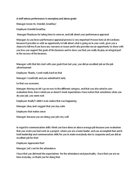 Script Download Free Pdf Performance Appraisal