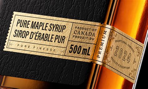Maple Syrup Packaging Ô Dor Packaging Of The World