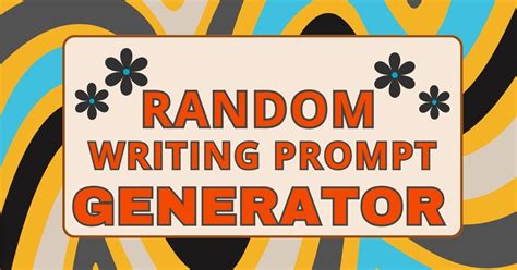 Random Writing Prompt Generator Stray Mum