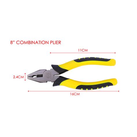 6 8 Combination Plier Long Nose Plier Diagonal Plier 150mm 200mm