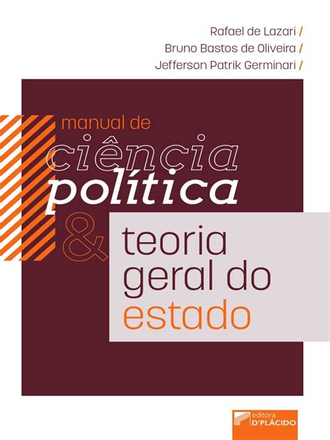 Manual De Ciencia Politica E Teoria Geral Do Estado Pdf