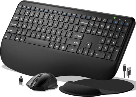 2 4g Wireless Keyboard And Mouse Set With Wrist Nepal Ubuy