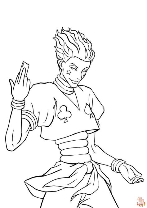Hunter X Hunter Coloring Pages Coloring Pages Free Printable