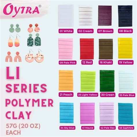 Polymer Clay For Jewelry Making Li Series 57 Grams At ₹ 9900 Polymer