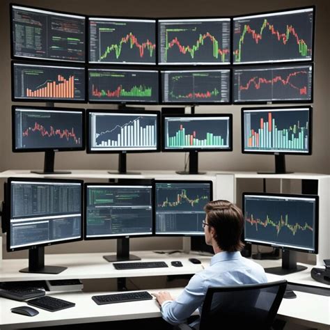 Premium Photo Inancial Analyst Working On Computer