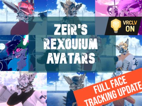 Zeirs Rexouium Avatars （face Tracking ＋ Bhaptics） Worlds On Vrchatbeta