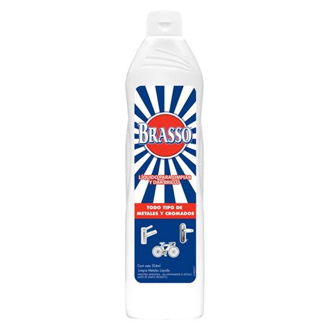 Limpia Metales Brasso Líquido 625 Gr Vea