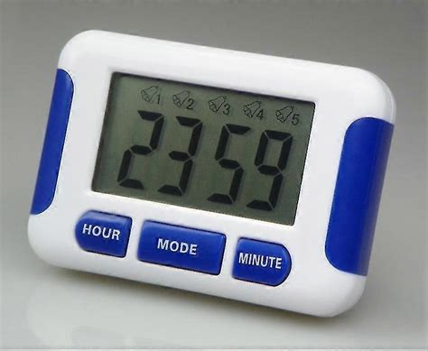 Timer Multi Medication Reminder Alarm Up To 8 Daily Alarms And Timers