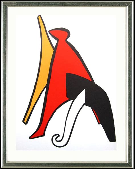 Alexander Calder Stabiles Iii 1963 Arteviva Kunst