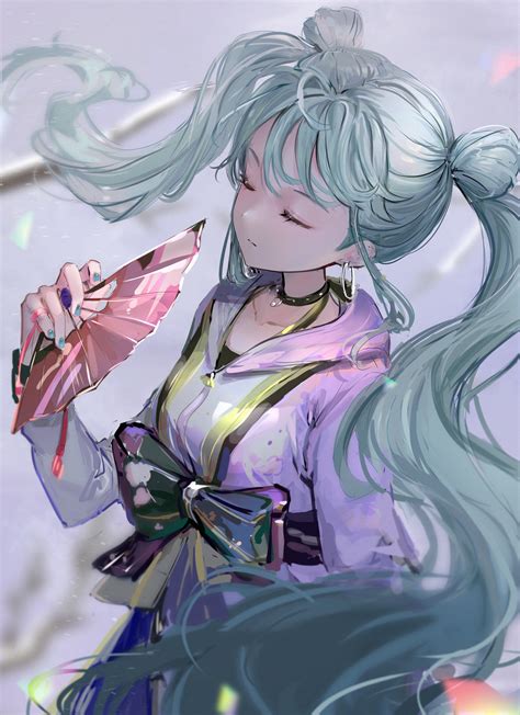 Hatsune Miku And Vivid Bad Squad Miku Vocaloid And 1 More Drawn By