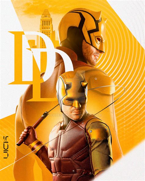 Daredevil Yellow Suit Fanart By Vick By Vickdesign On Deviantart