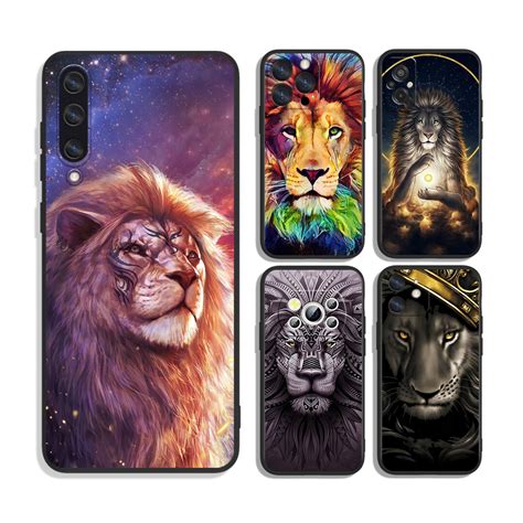 Wild Lion Protective Cases For Iphone And Samsung S24 S23 S22 S21 A25 A15