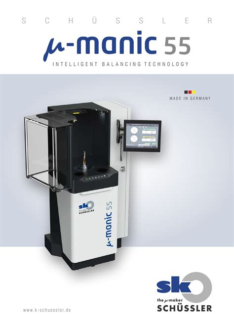 Tool Holder Balancing Machine Schussler Germany Orion Innotech Pvt Ltd