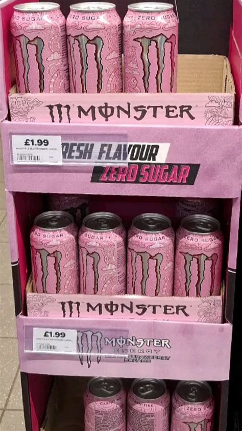 Pink Monster Energy Monster Energy Drink Monster Energy Monster Flavors