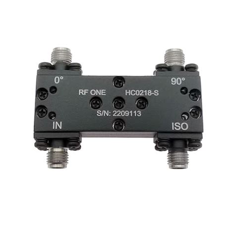 3 Db Sma 90 Degree Hybrid Coupler 2 18 Ghz