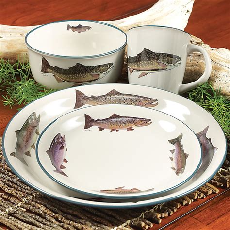 Trout Dinner Plates At Wayne Duffy Blog