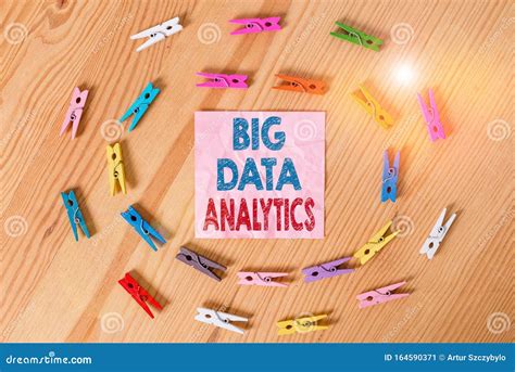 Conceptual Hand Writing Showing Big Data Analytics Business Photo Text